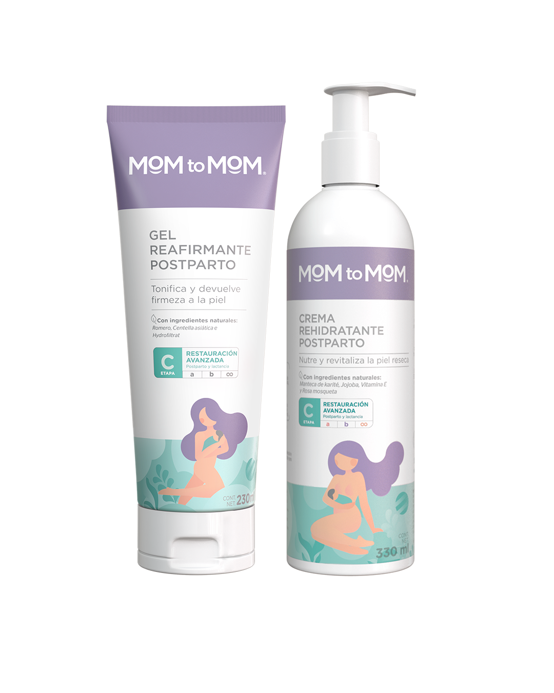 DUO Especial para Reafirmar y Rehidratar la piel en el Postparto – MOM ...